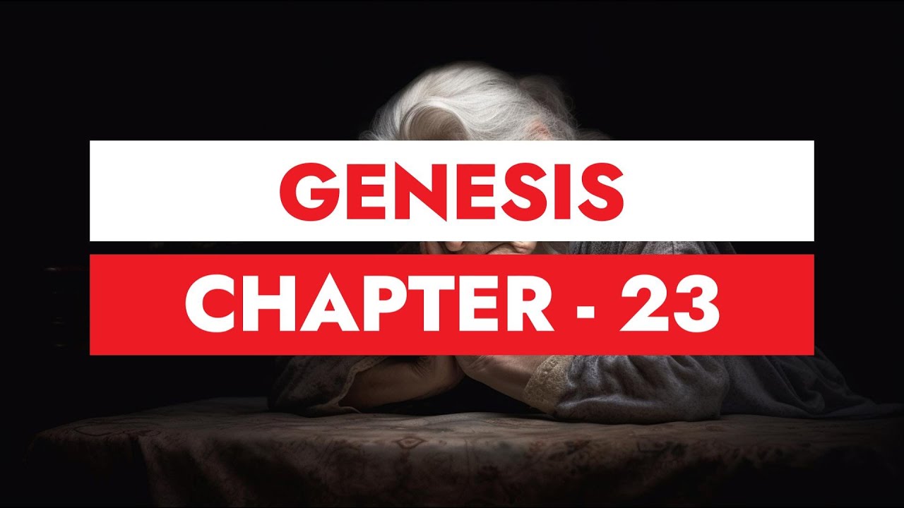 Genesis - Chapter 23 - Sarah's Death and Burial - YouTube