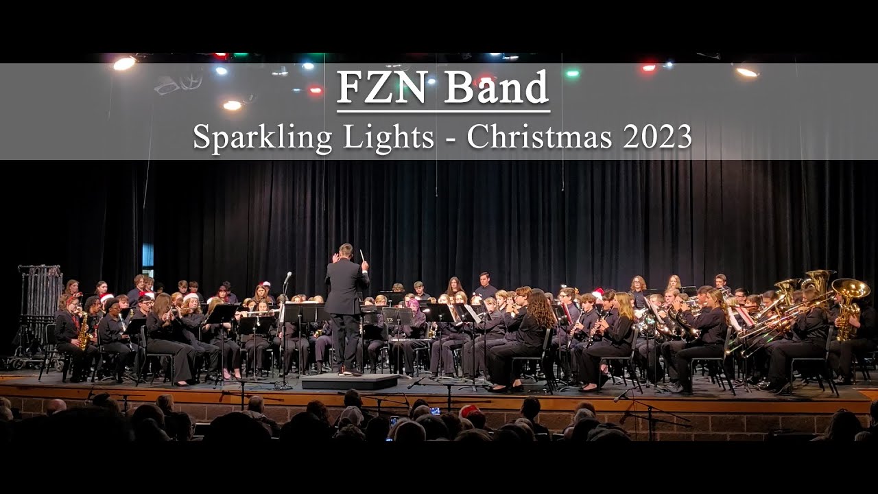 Dec 12 2023 - FZN Band performs Sparkling Lights - YouTube