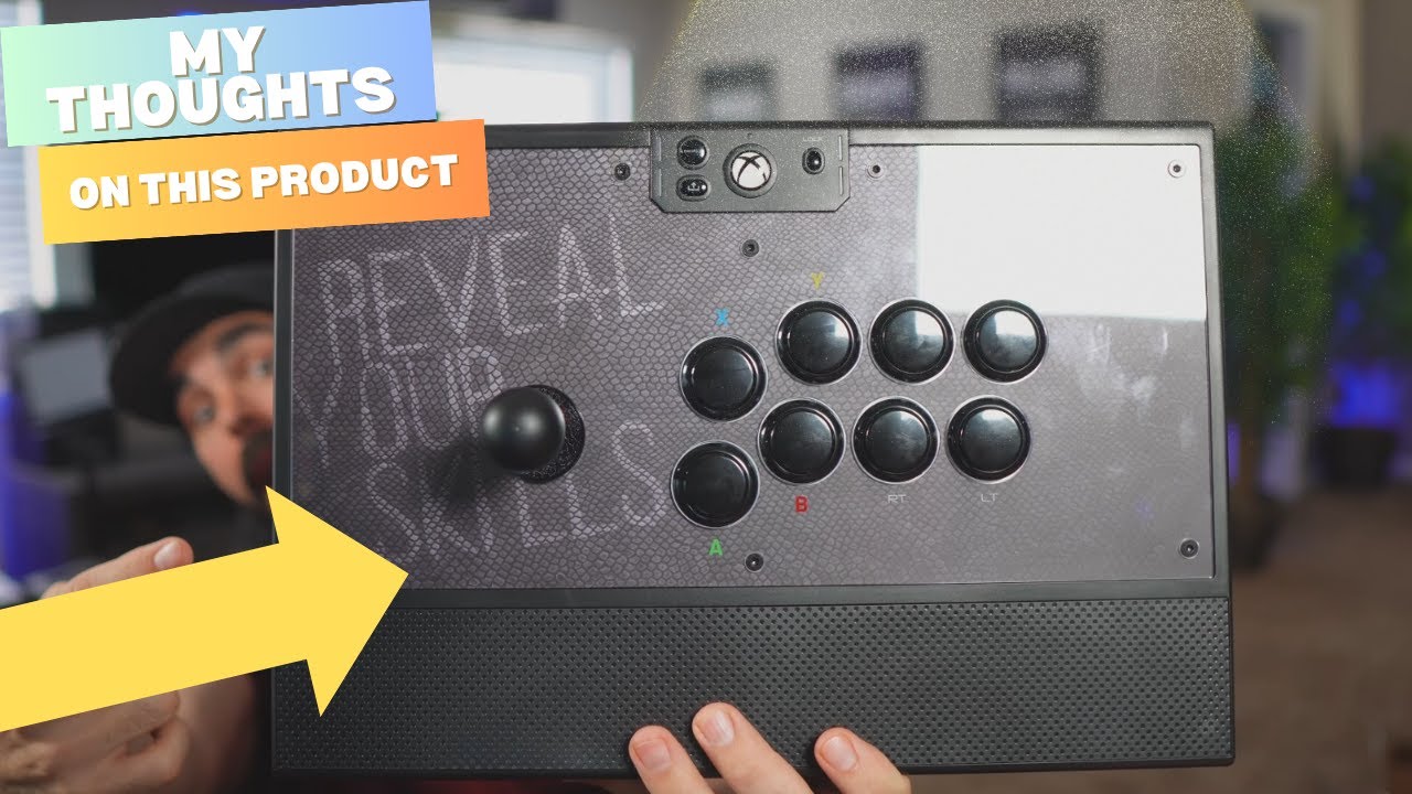 Nacon Daija Arcade Stick overview Pro Gear for Fighting Games - YouTube