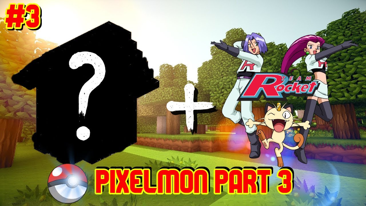 SECRET TEAM ROCKET VILLAGE!! + HOUSE MAKEOVER!! | Pixelmon mod in ...