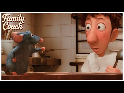 Remy’s First Time Cooking in Gusteau’s Kitchen! | Ratatouille (2007) | Disney Movie Scene