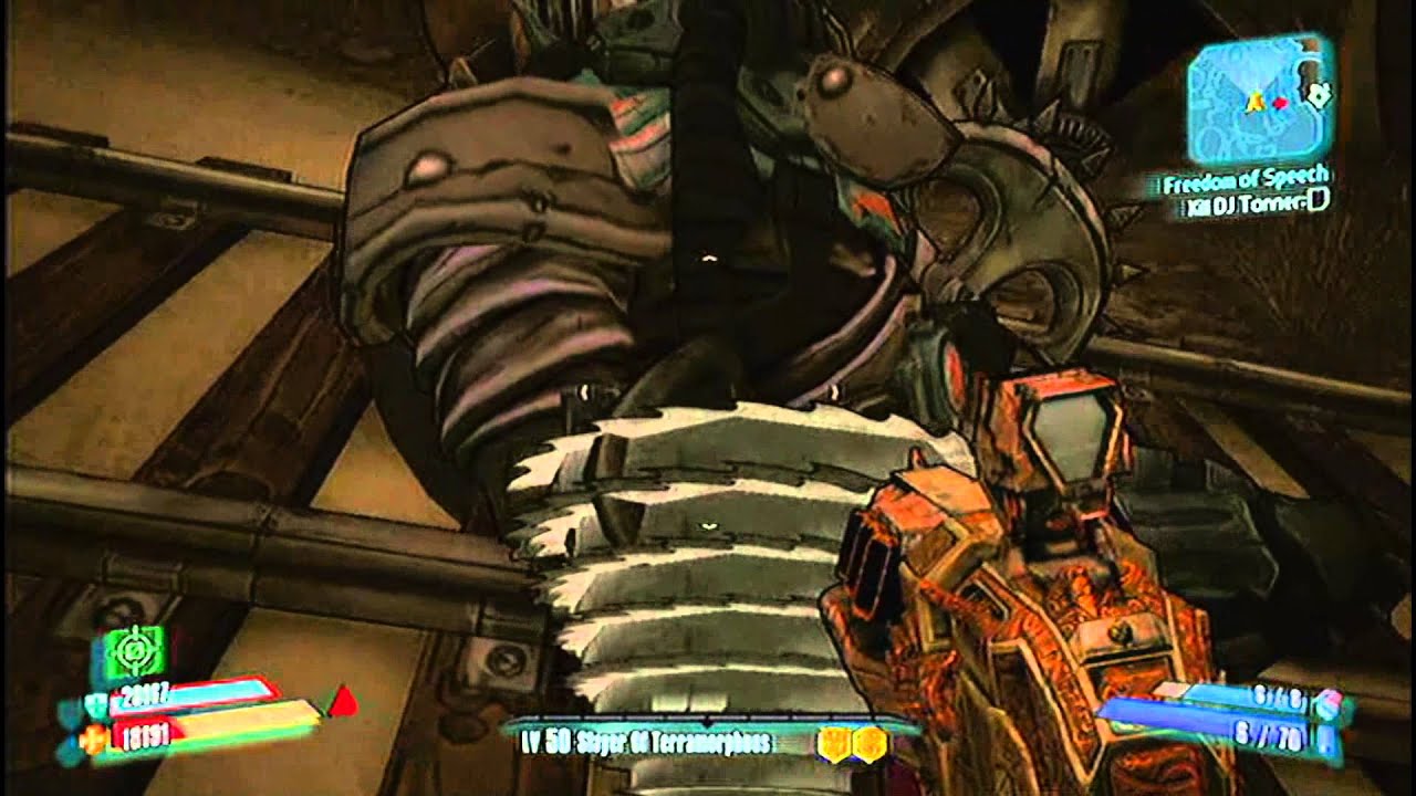 Borderlands 2 - Bioshock Easter Egg - YouTube