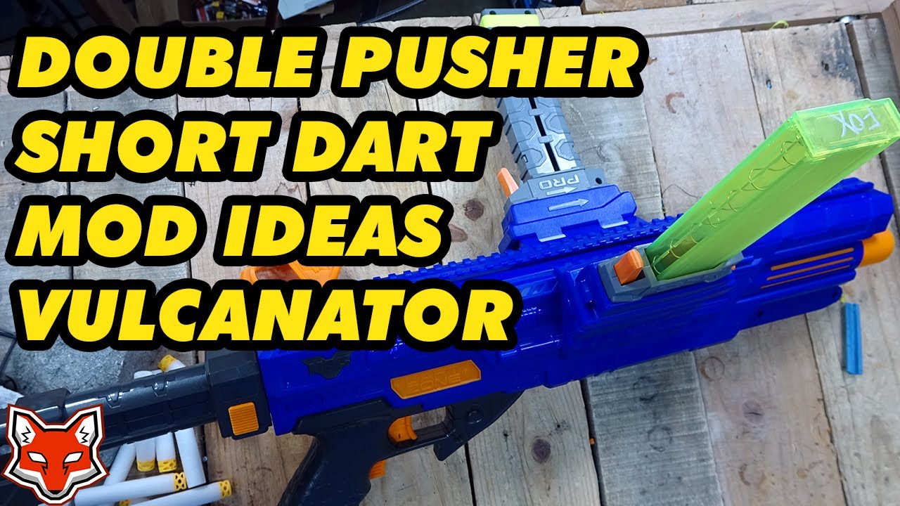 DartZone Mod Live Stream RECAP - Double Pusher + Short Dart Mods - YouTube