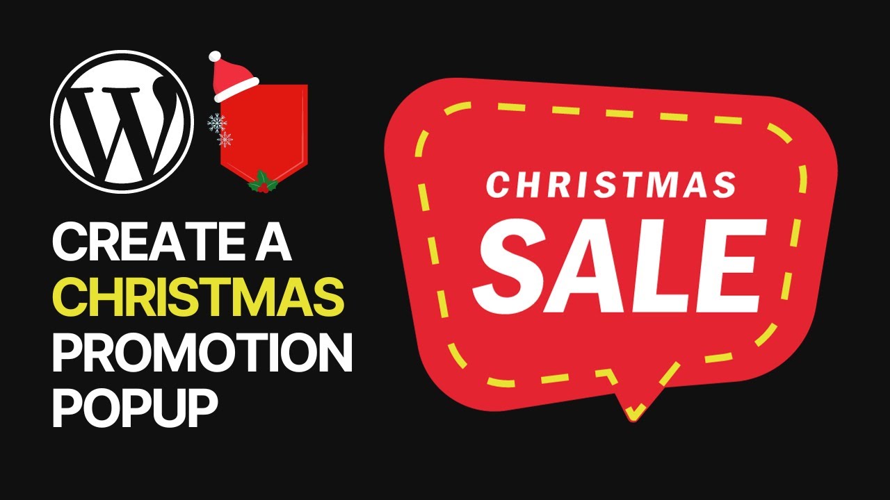 🎁 How To Create a Christmas Promotion Popup Banner in WordPress For ...