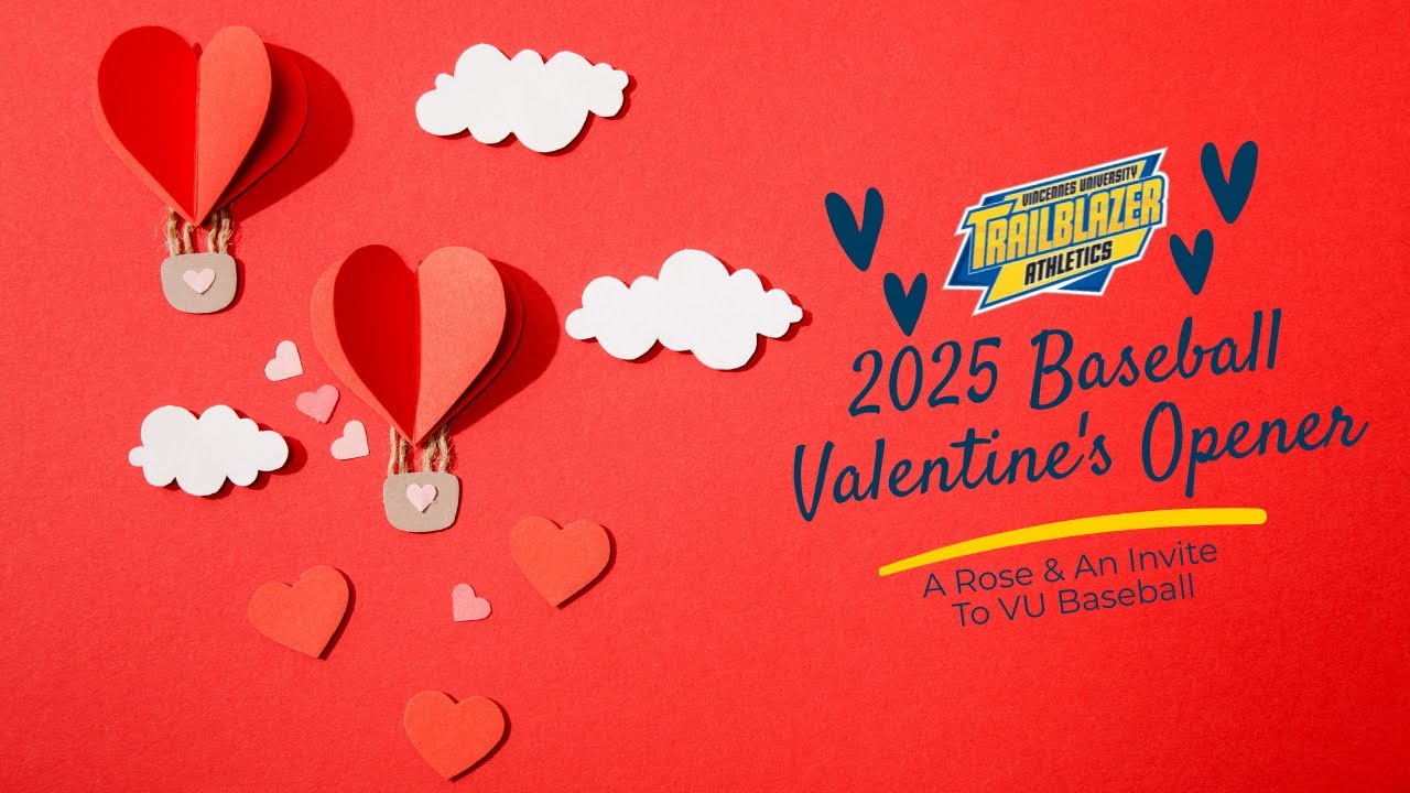 BSB: A Valentine's Day Rose From Vincennes University Baseball - YouTube