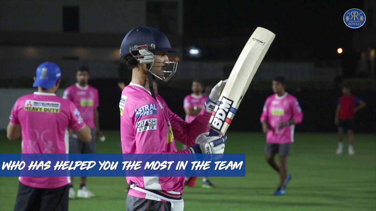 Jatin Saxena Being Royal Ipl 2018 Rajasthan Royals Youtube