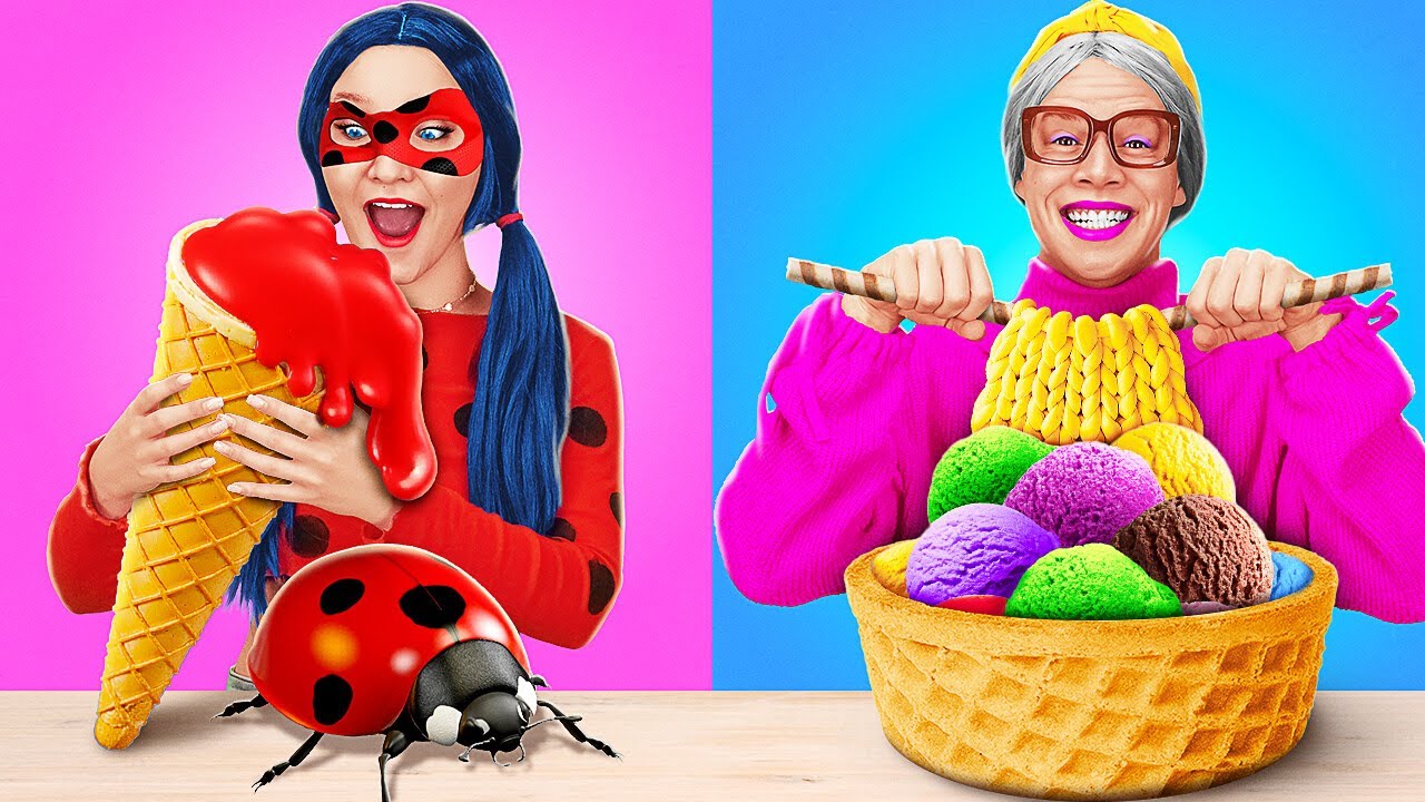 クレイジーケーキデコレーション対決 || 本物かケーキか？最初に完成した者が勝つ by 123 GO! FOOD - YouTube