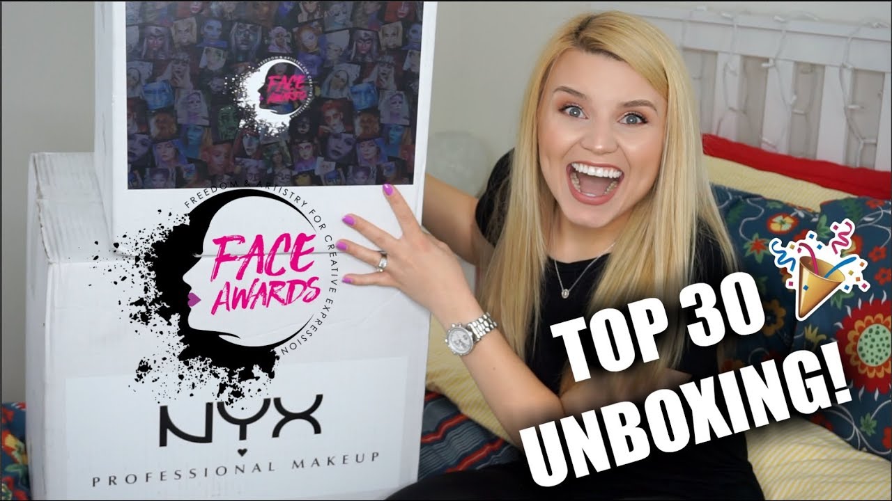 TOP 30 Unboxing FACE Awards 2018 | NYX Professional Makeup - YouTube