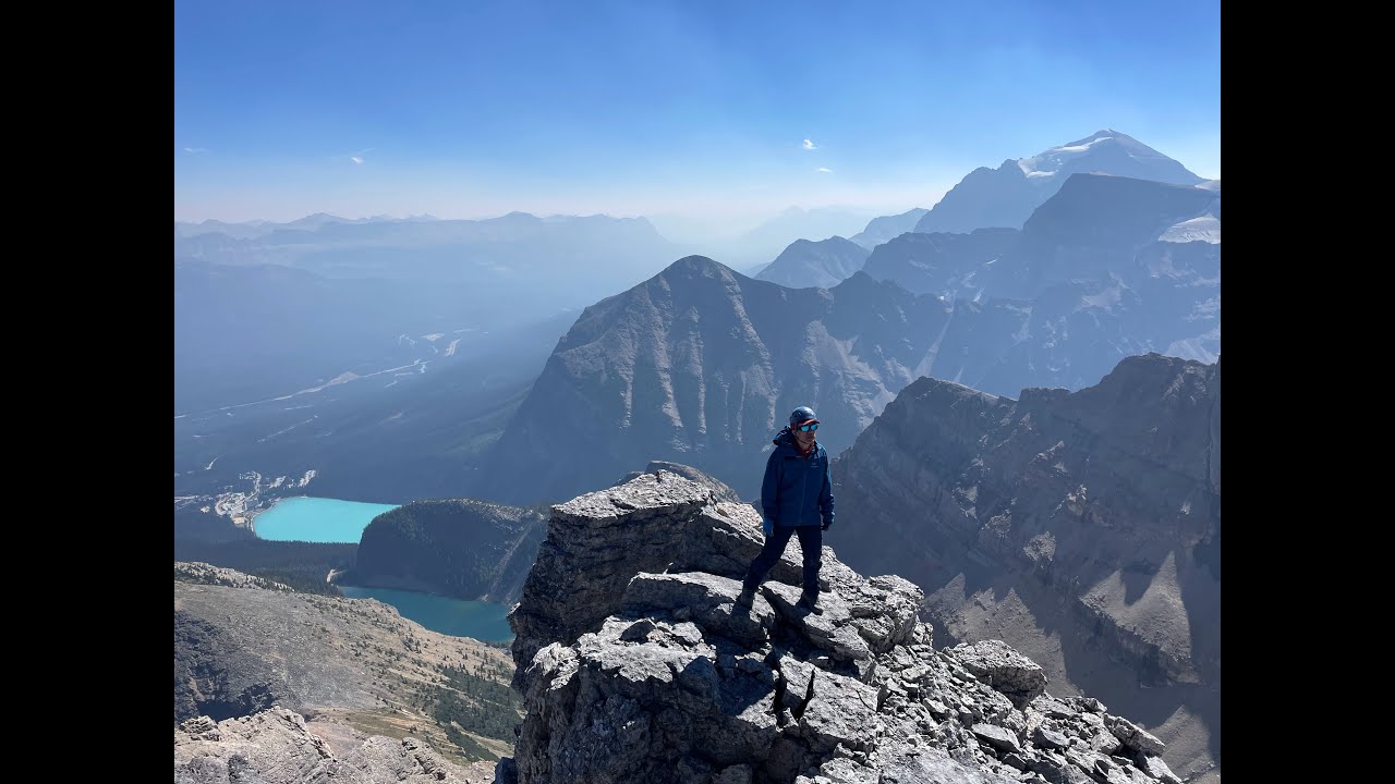 Mount Niblock & Whyte Lake Louise scramble - YouTube