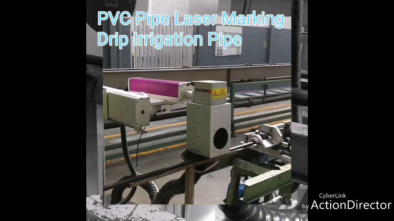 Drip Irrigation Pipe Laser Marking | PVC Pipe Laser Marking | Laser ...