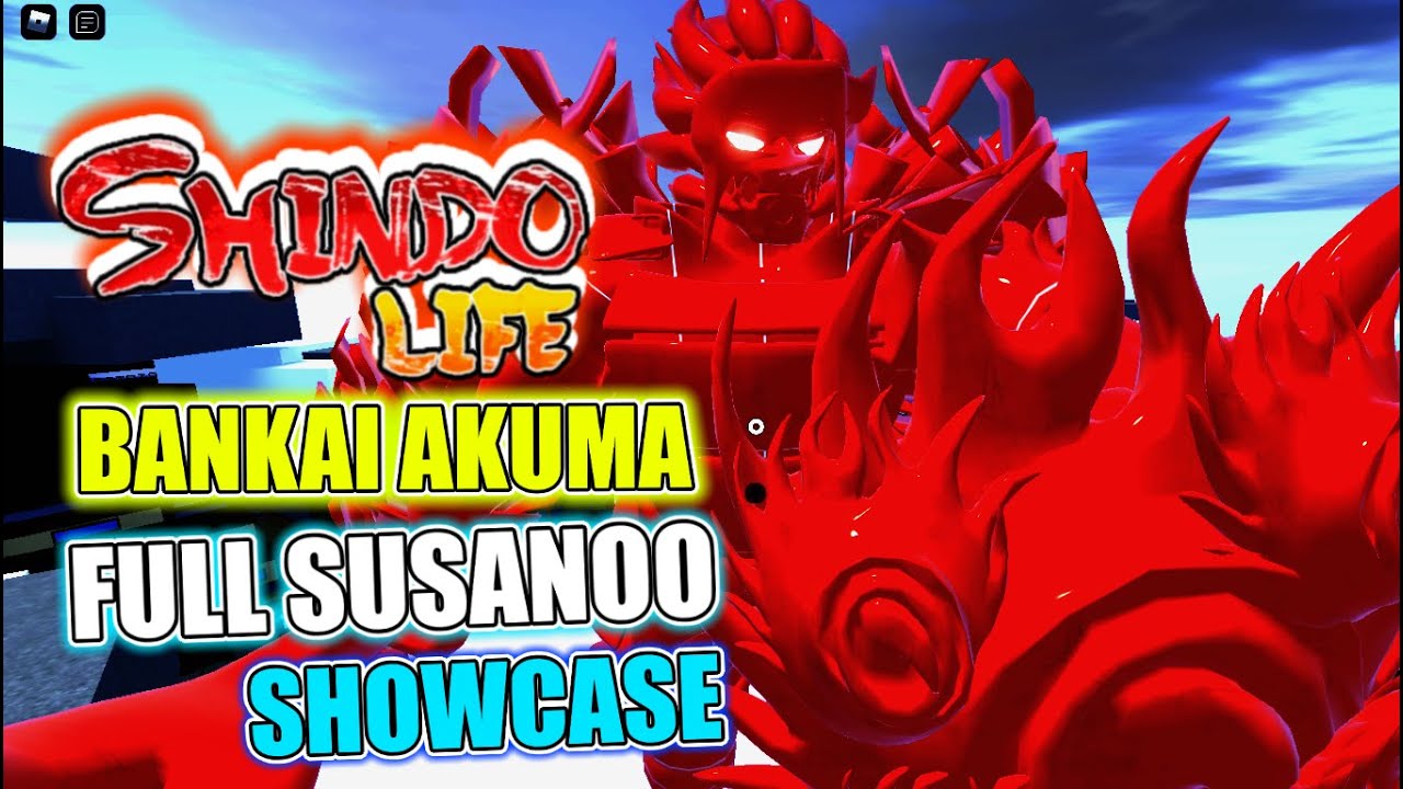 [CODE] Shindo Life: FULL ITACHI SUSANOO SHOWCASE + BOSS FIGHT - YouTube