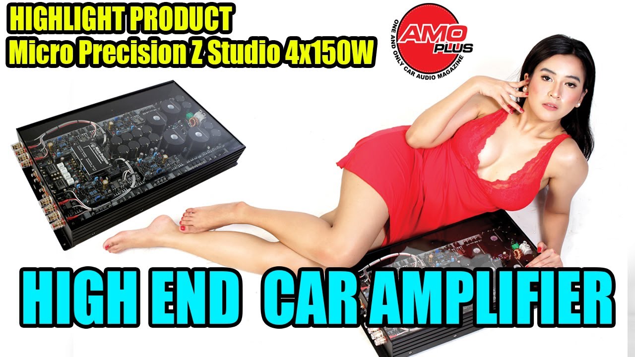 HIGHLIGHT PRODUCT Micro Precision Z Studio 4x150W : High end car amplifier - YouTube