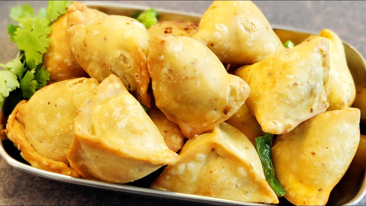 Mini Samosa Recipe | Crispy Punjabi Samosa | खस्ता आलू समोसा बनाने का ...