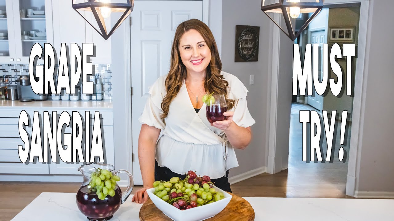 Grape Sangria Recipe - It's Simple & Delicious! - YouTube