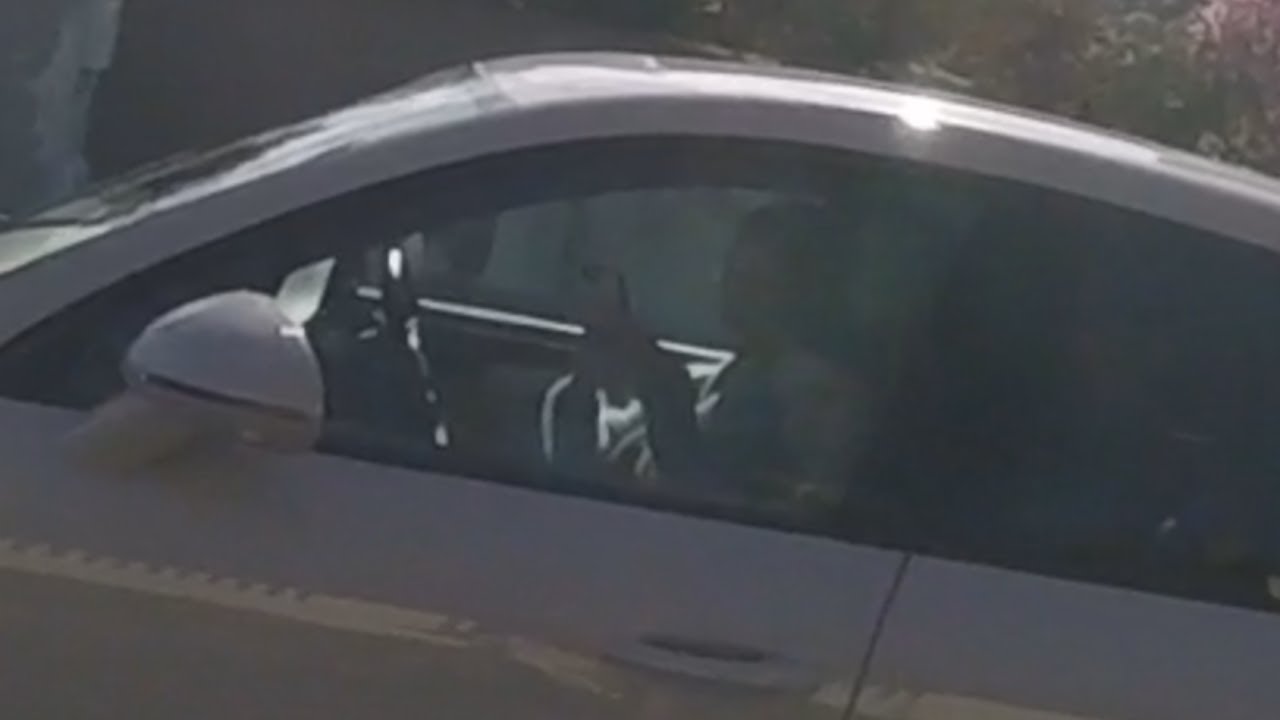 Car Driver caught using mobile phone - YouTube