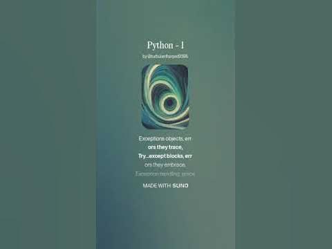 🎵 Python Song - Part 2 | Strings, Comprehensions, Generators & More 🎤 ...