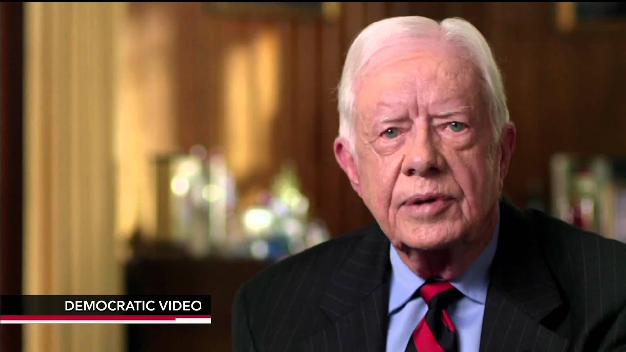 Watch DNC Video Message From Former President Jimmy Carter - YouTube
