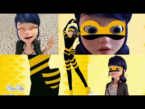 Transformação Lady-Queen com Miraculous da abelha - YouTube