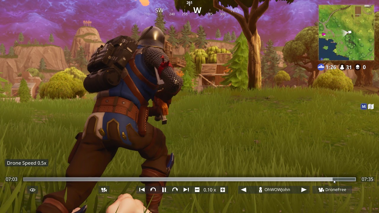 I died when the shot went past my head!? Fortnite - YouTube