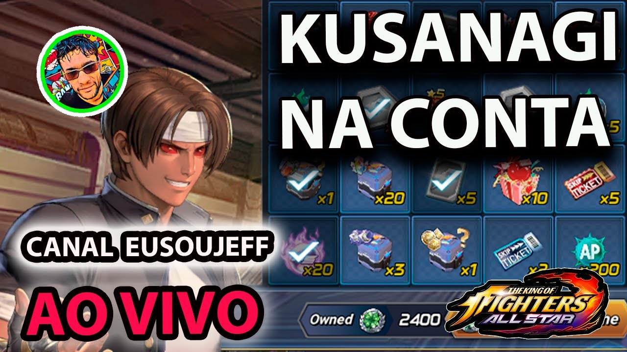 KOF ALL STARS MOBILE KOF ALLSTAR LIVE GAMEPLAY AO VIVO 25000 PONTOS PRA ...