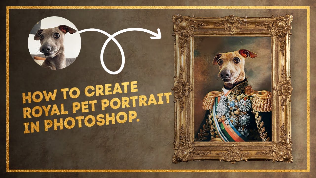Royal Family Portrait With Dog