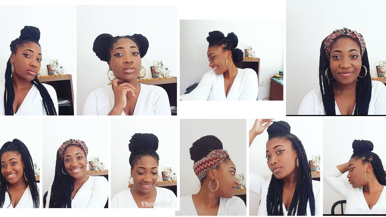 10 SIMPLE WAYS TO STYLE YOUR BRAIDS! || Elle McLean - YouTube