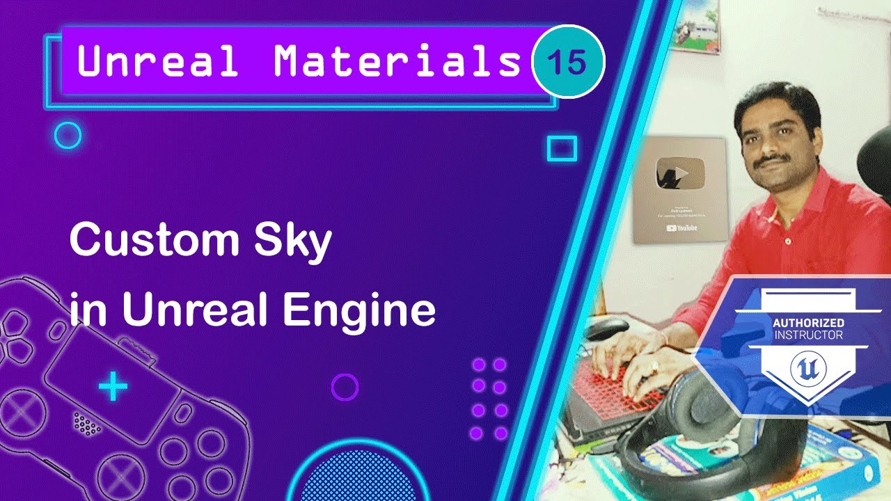 Custom Sky in Unreal Engine - Unreal Materials Tutorial 15 🚀 - YouTube
