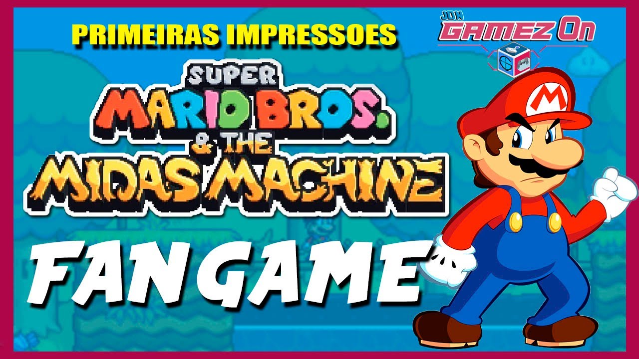 Super Mario The Midas Machine Fan Game - Primeiras Impressões - YouTube