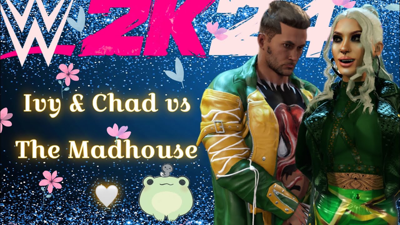 🐸🤍WWE 2K24|Ivy Nile & Chad Gable vs The MadHouse🐸🤍 - YouTube