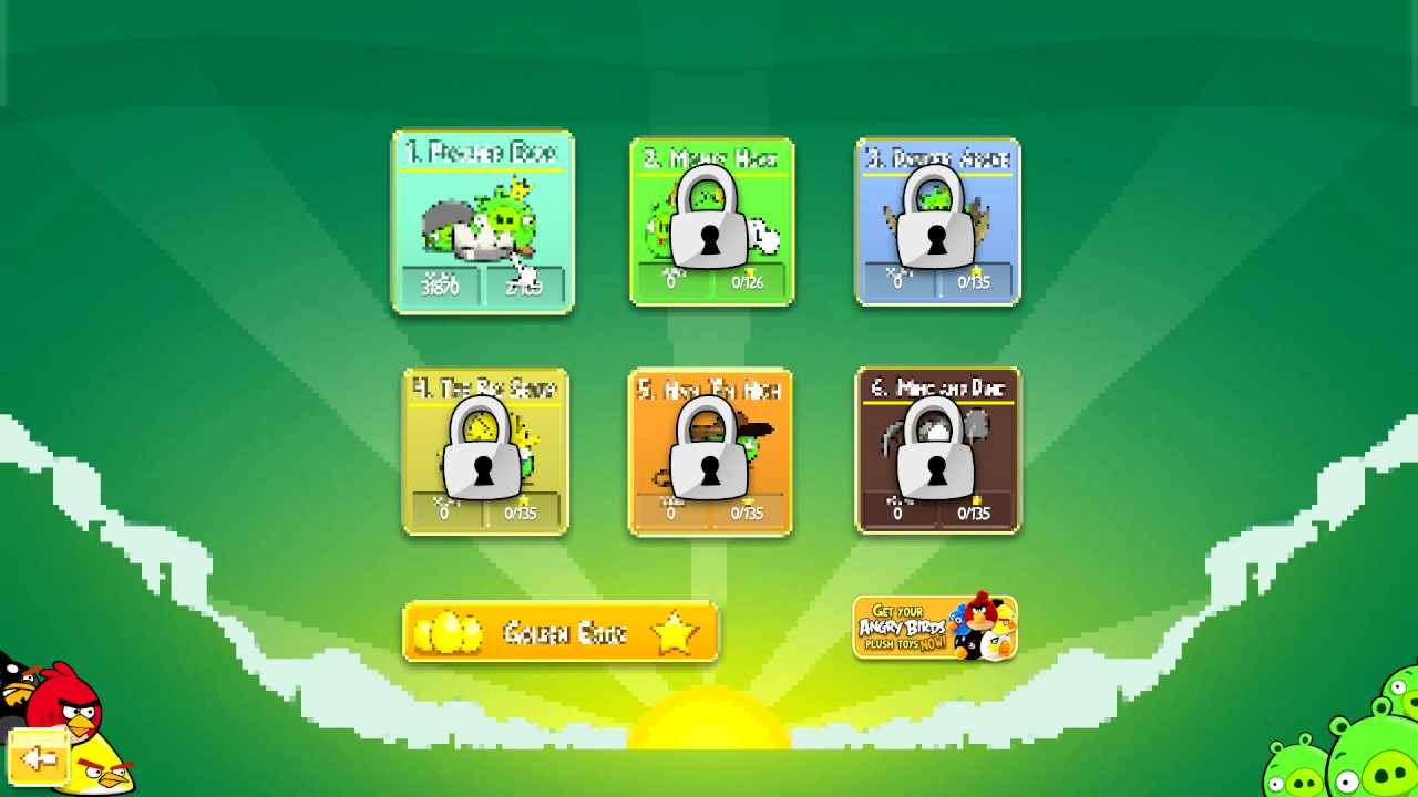 Angry Birds 8-bit Preview - YouTube