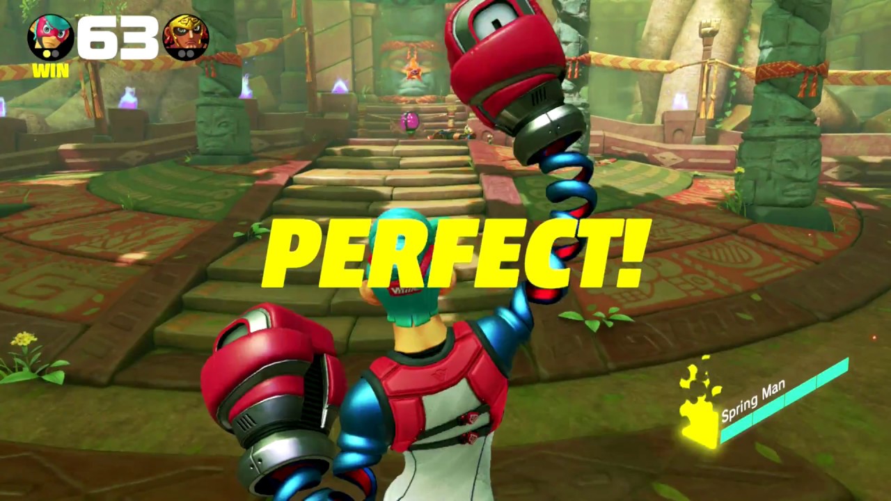 ARMS Gameplay | Grand Prix, Springman (Matches 1-4) | No Commentary ...