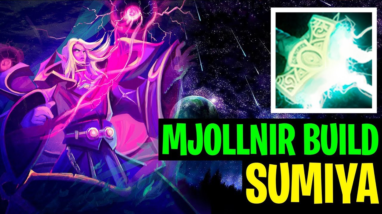Mjollnir Build - Sumiya Invoker 7.18 - Dota 2 - YouTube
