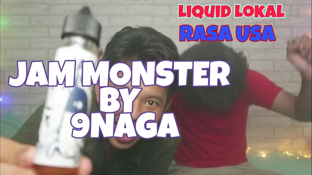 JAM MONSTER BLUEBERRY BY 9 NAGA: LIQUID FAVORITNYA ALIF - YouTube