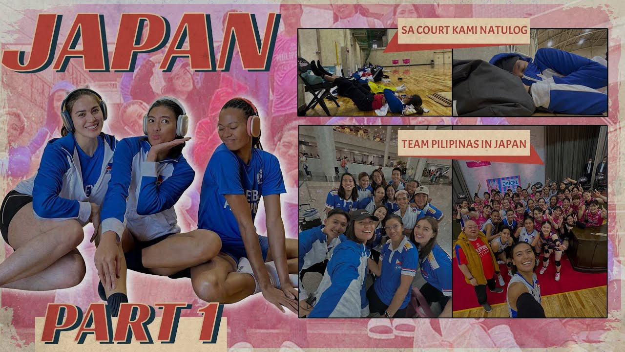 JAPAN TRAINING CAMP (Part 1/3) | Celine Domingo - YouTube