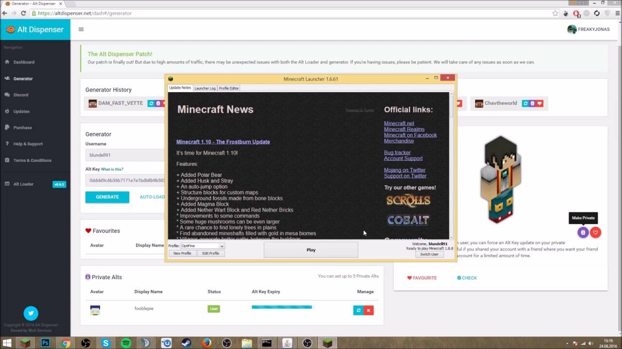 AltDispenser - GommeHD - YouTube