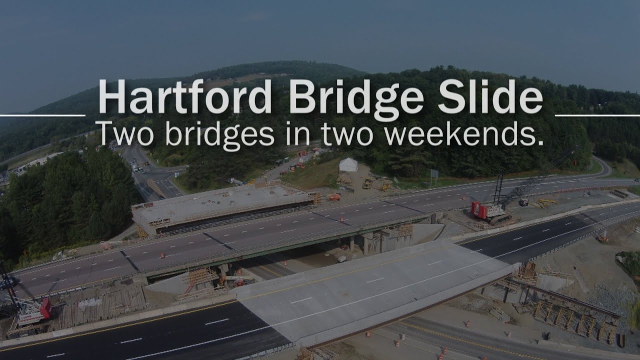 Hartford I-91 Bridge Slide - YouTube