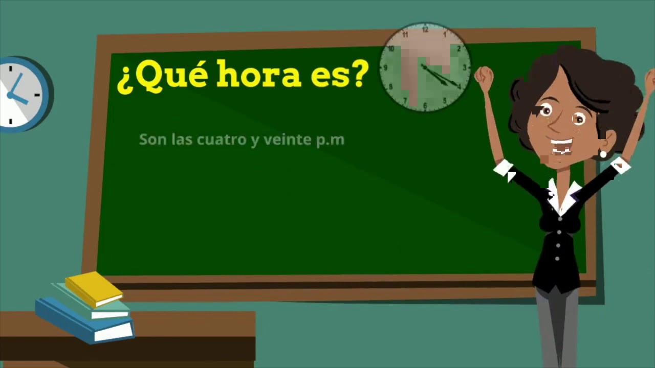 Telling Time In Spanish Qu Hora Es YouTube telling-time-in-spanish-qu-hora-es-youtube