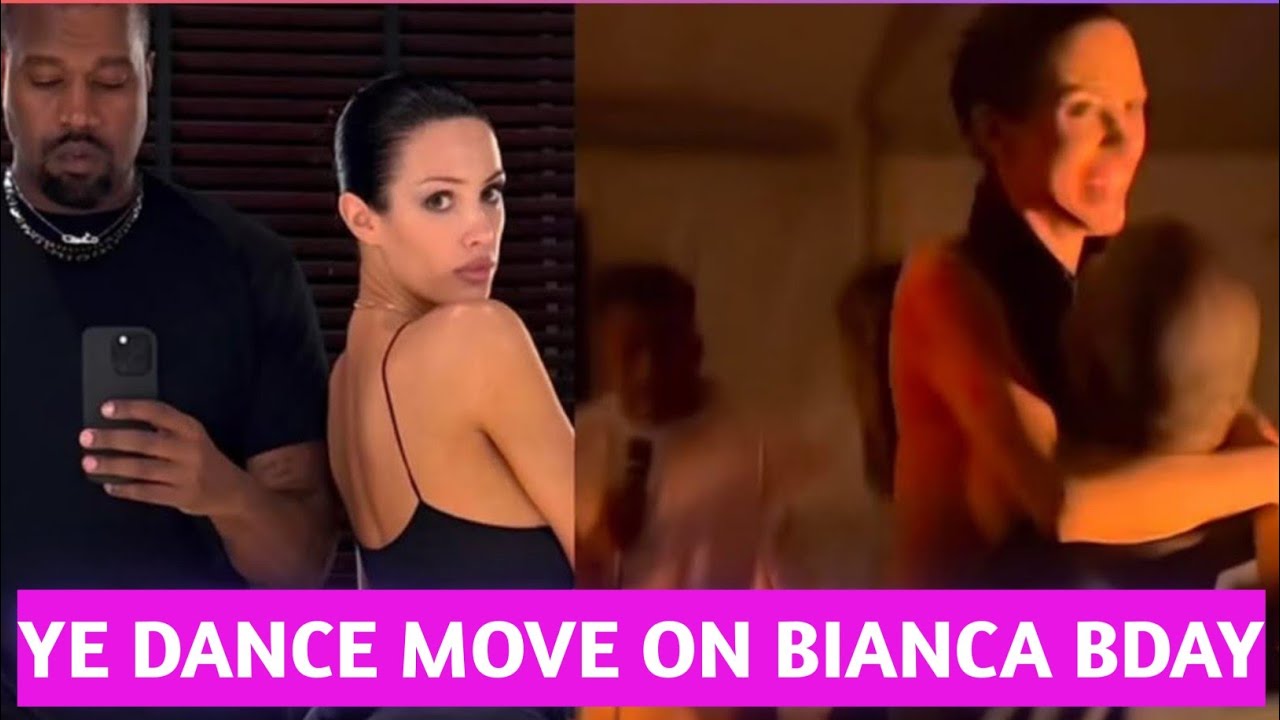 KANYE Epic Dance SHUTS DOWN THE INTERNET! with Bianca at Her Jaw-Dropping BDay Bash! - YouTube