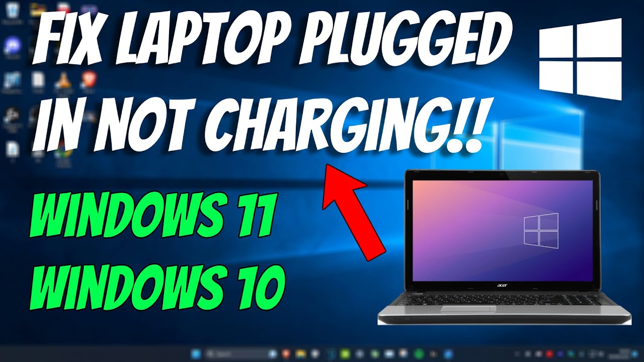 How To Fix Laptop Plugged In Not Charging Notification - YouTube
