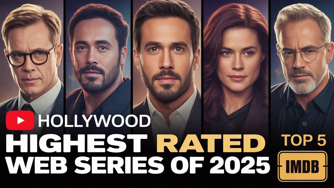Top 5 Hollywood highest IMDB rated Web series of 2025 💥 | No.1 Is ...