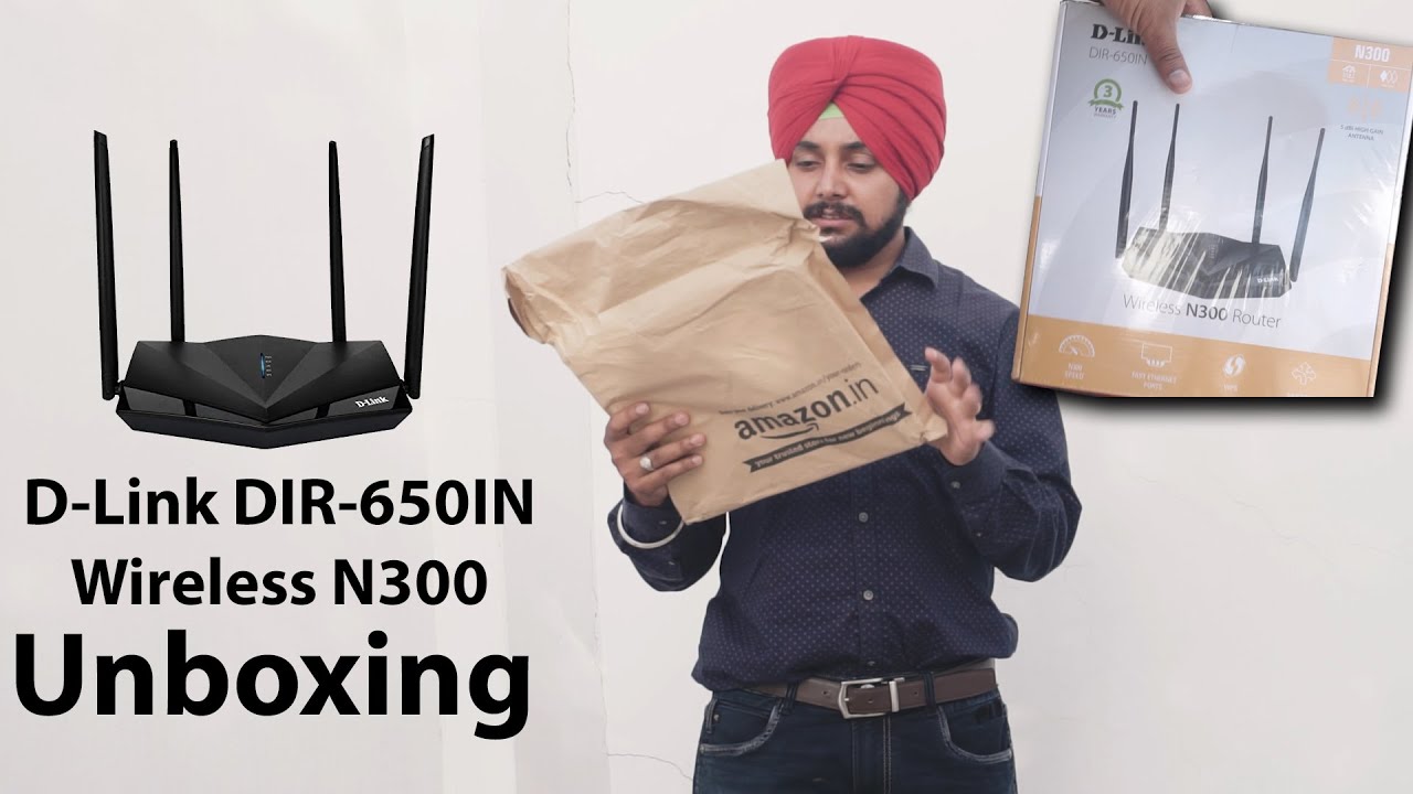D-Link DIR-650IN Wireless N300 Router with 4 Antennas, Router | Best ...