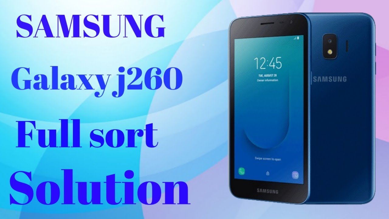 Samsung Galaxy j260 full sort solution @# Mobile Servicing Smart Phone ...