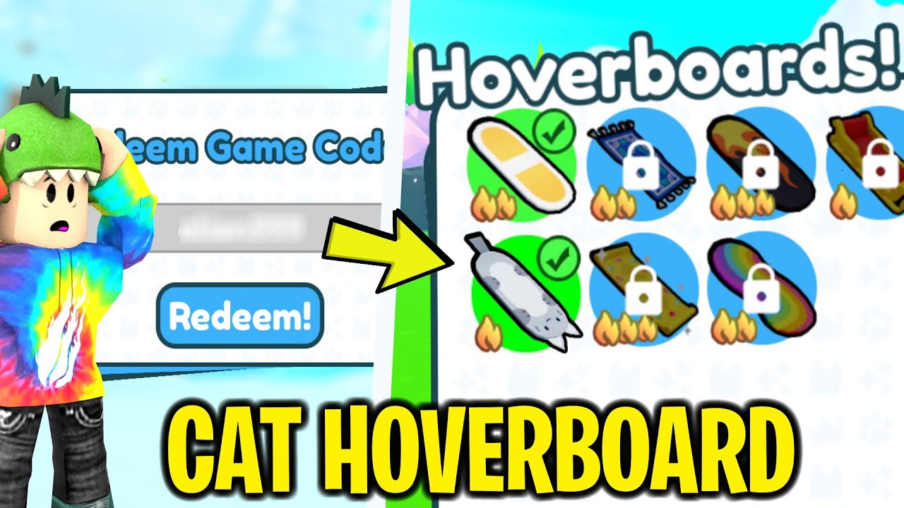 SEKRETNY SPOSÓB NA ZDOBYCIE CAT HOVERBOARD W PET SIMULATOR X! JAK ...