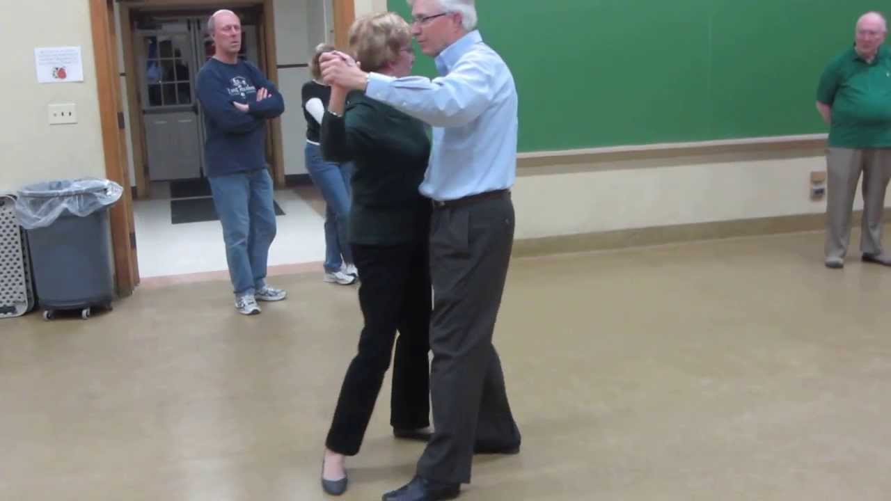 75 DEBBIE ELSER DEMO "PIVOT IN 4" AND "LUNGE" ROUND DANCE STEPS - YouTube