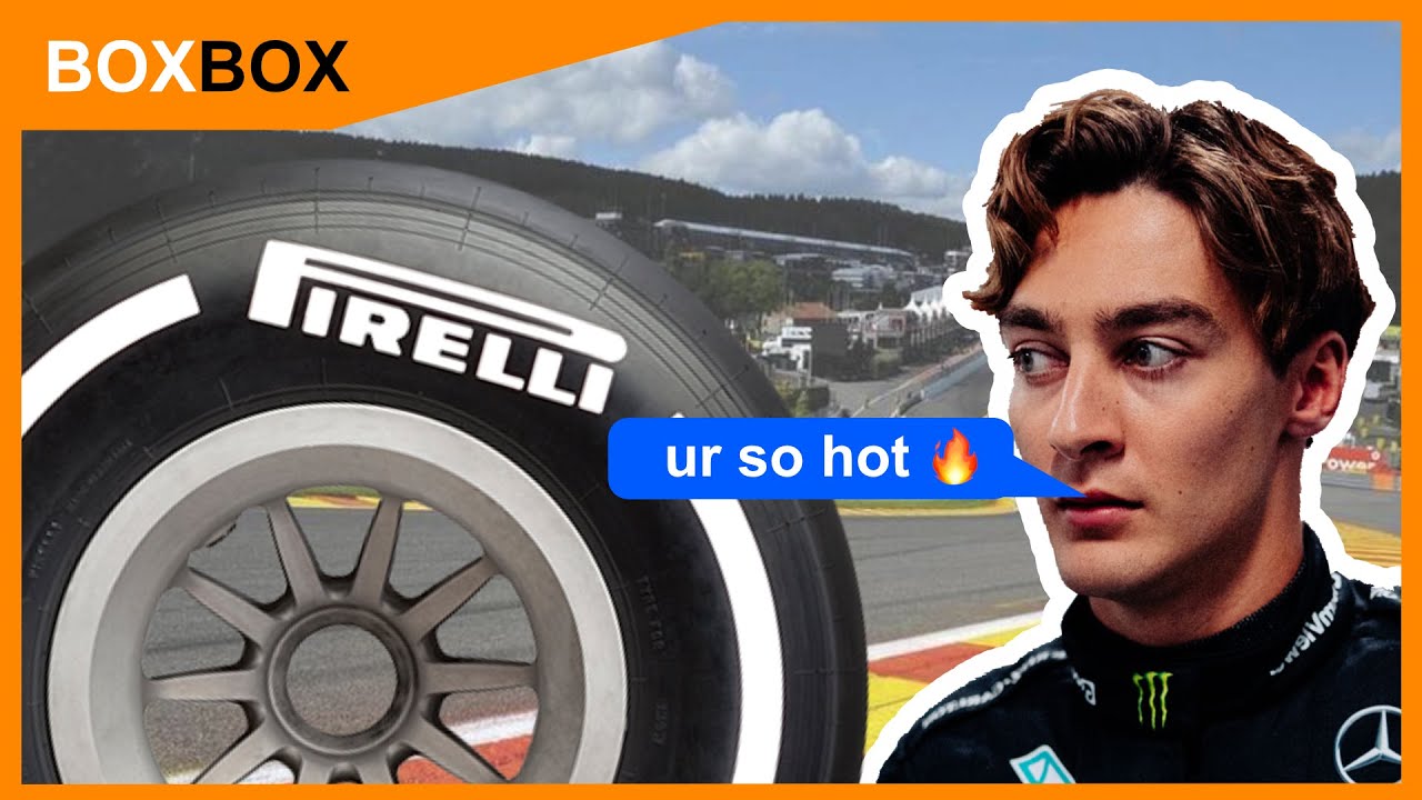 The Belgian Grand Prix | George Russell The Tyre Whisperer | The Prix ...