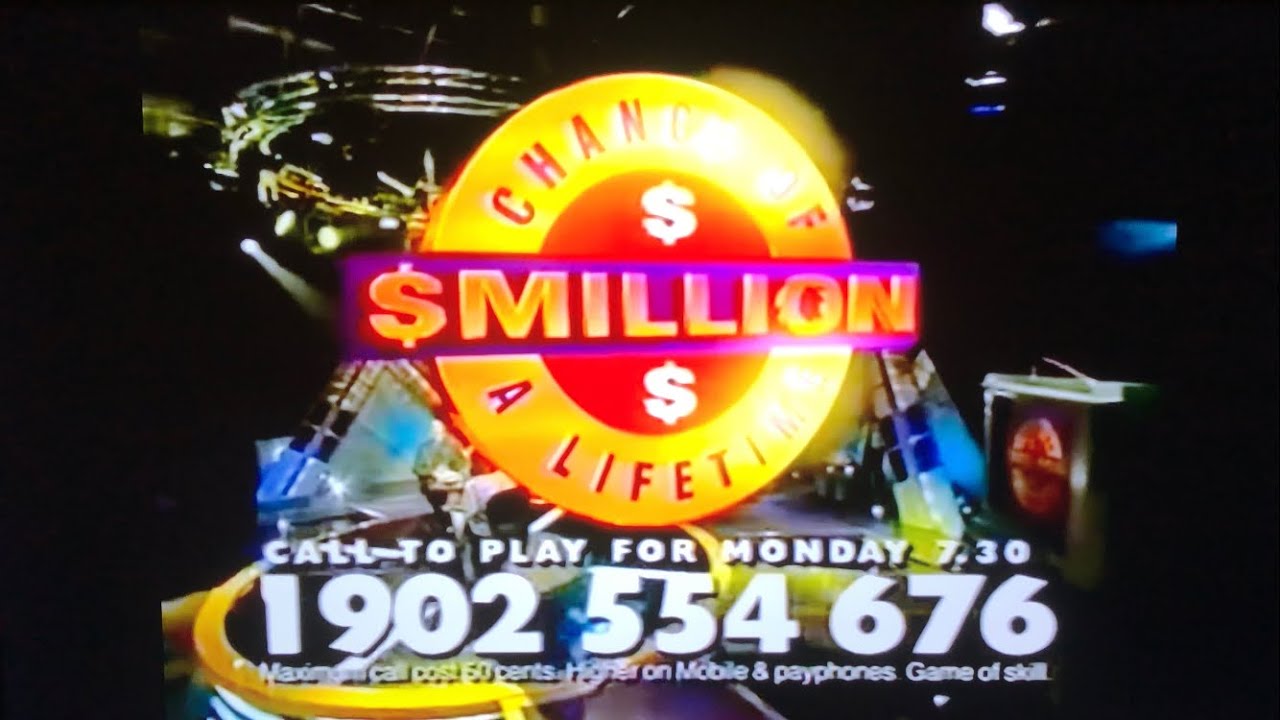 Million Dollar Chance Of A Lifetime Channel Seven Promo 1999 - YouTube