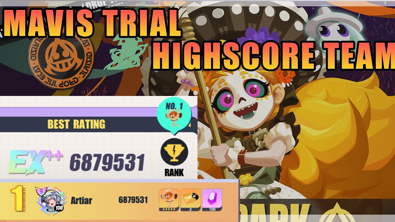 Mavis Trial World Ranking No.2 Team Share + Guide | DISLYTE - YouTube