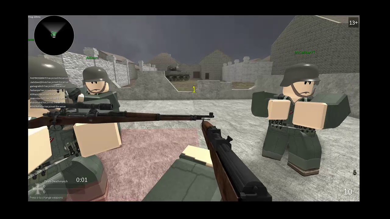 Roblox: Call of duty ww2 gameplay - YouTube