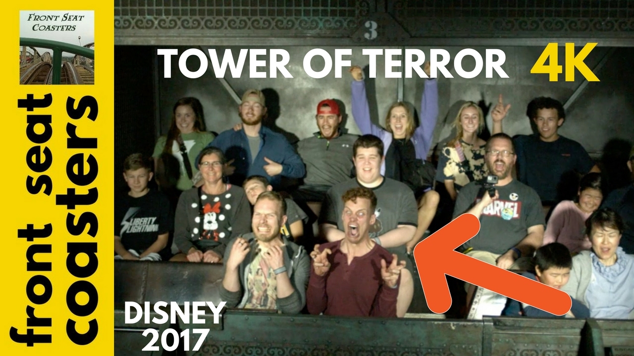 Tower Of Terror POV 4K On-Ride Hollywood Studios Disney World Drop ...