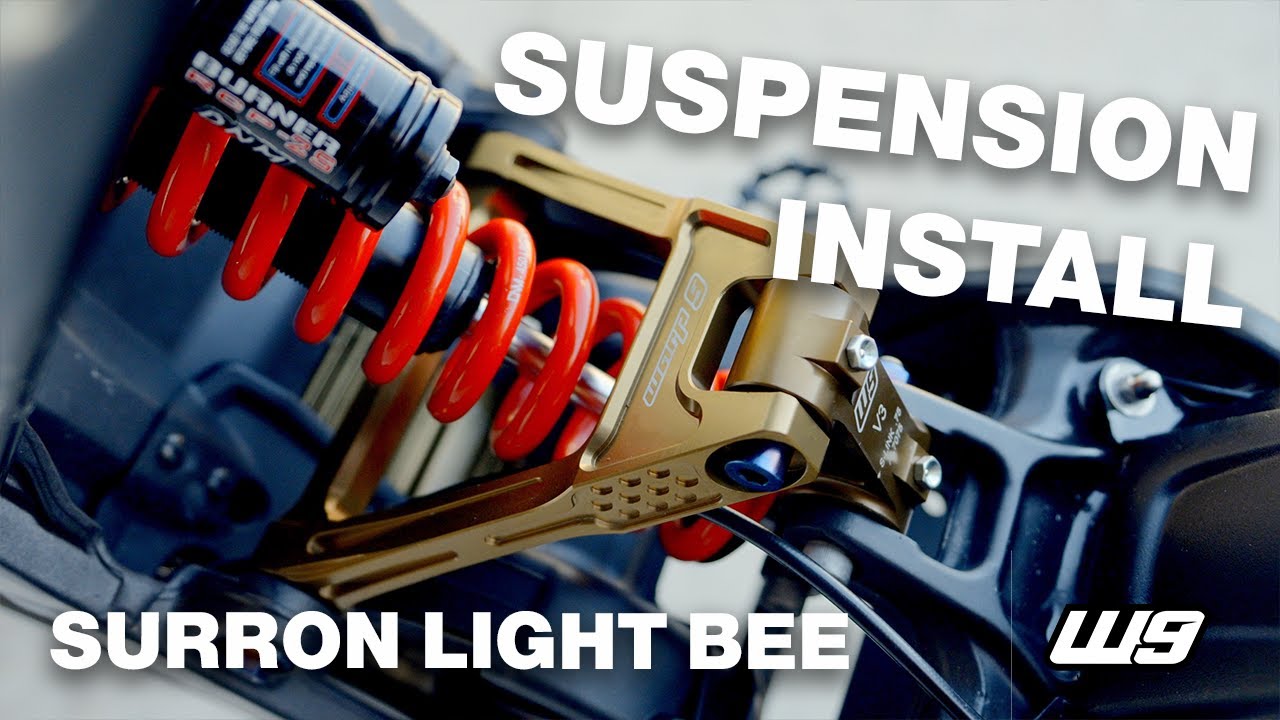 Surron Rear Suspension Install Tutorial - Surron Light Bee - YouTube